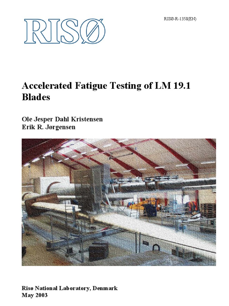 Accelerated Fatigue Testing of Wind Blades | PDF | Fatigue (Material ...