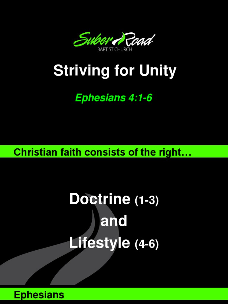 Striving Together in Unity | PDF | Religion & Spirituality