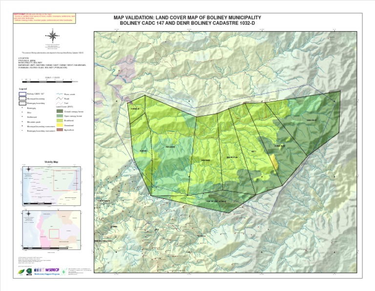 Boliney Land Cover - Landscape 36 X 28 | PDF | Infographics ...