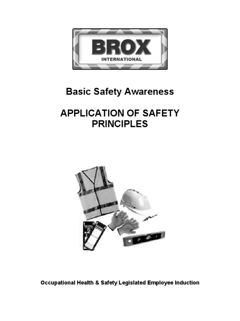 Basic Safety Awareness Manual | PDF | Electrical Connector ...