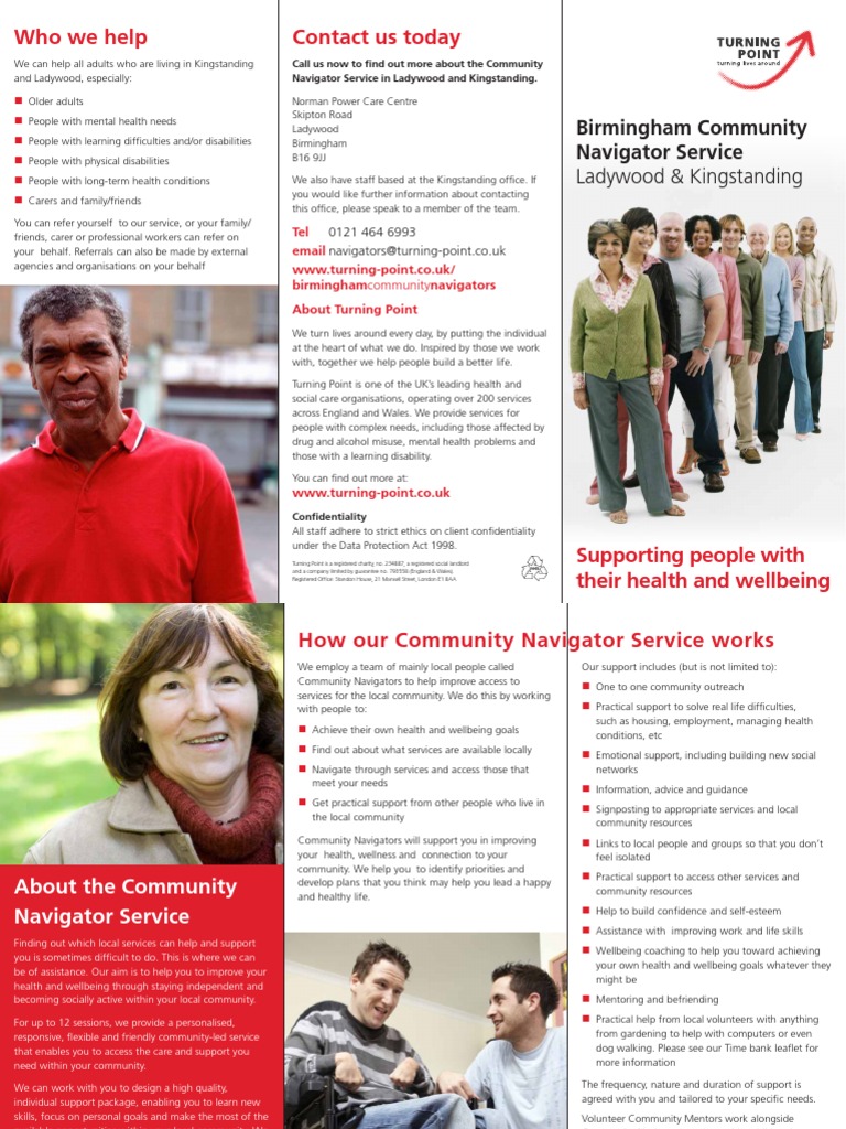 Naviator Leaflet | PDF | Caregiver | Well Being