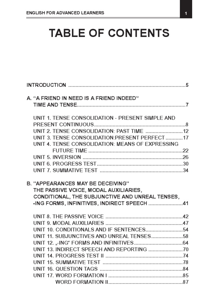 English For Advanced Learners | PDF | Grammatical Tense | Semantics