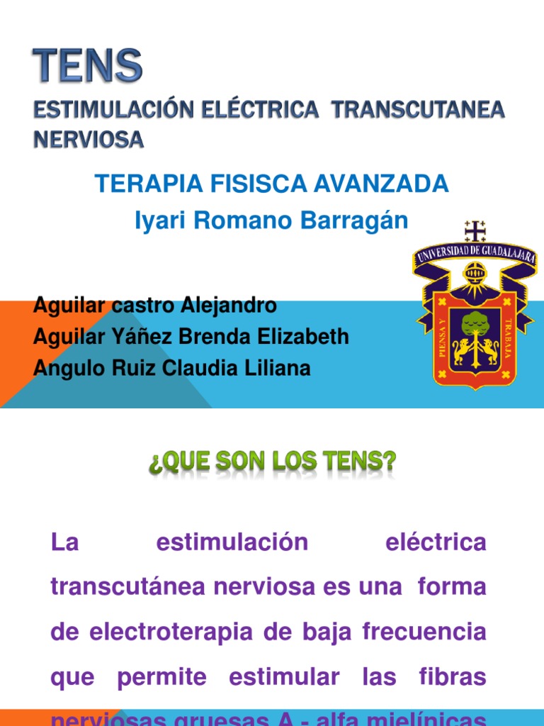 Funcionamiento de Las Unidades Tens | PDF | Médula espinal | Dolor