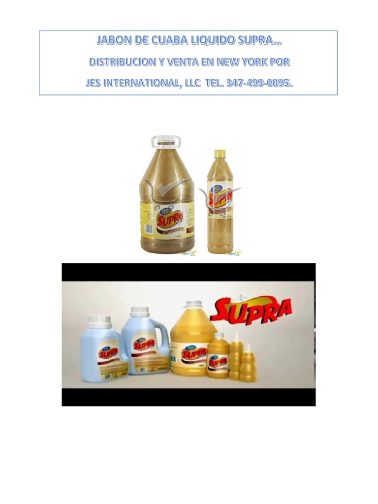 Jabon de Cuaba Liquido en New York.... | PDF