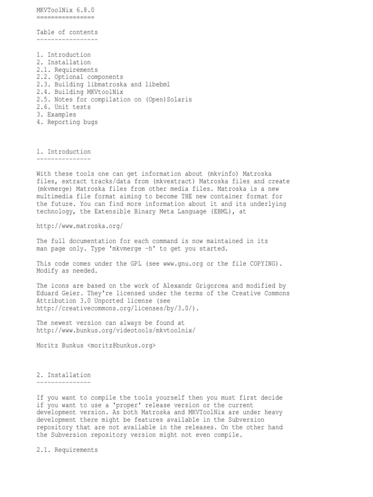 MKV Tool NX Readme | PDF | System Software | Software Engineering