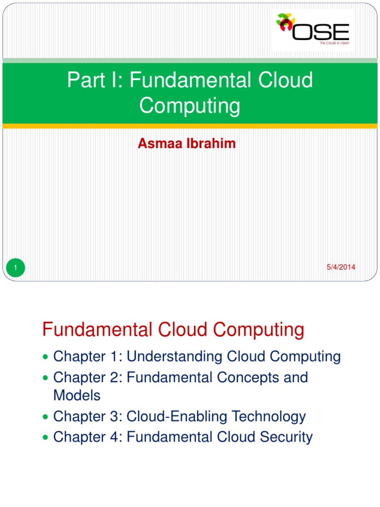 Fundamental of Cloud Computing | PDF | Scalability | Cloud Computing