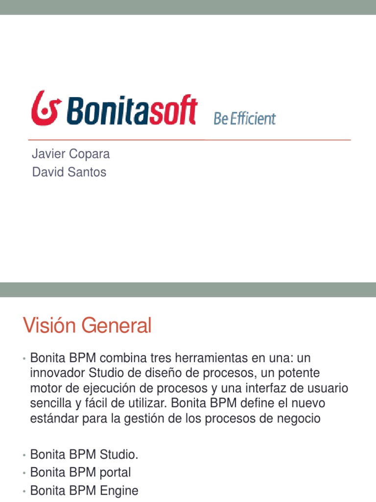 Bonita Soft | PDF | Software de la aplicacion | Informática