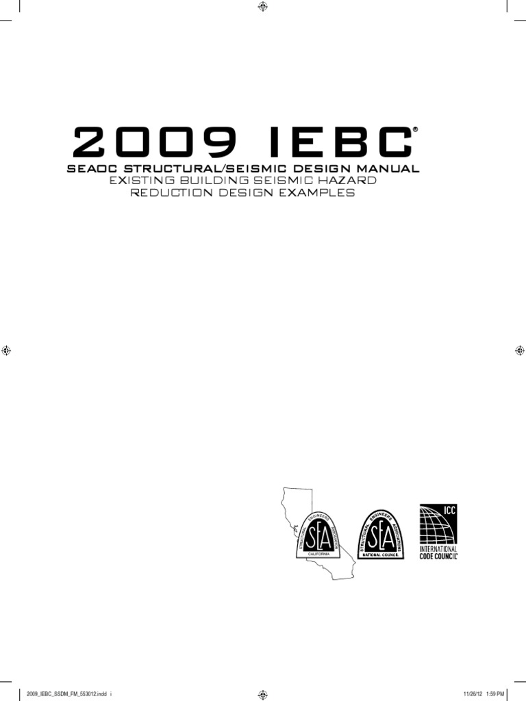 (International Code) Seismic Design Manual - IEBC 2009 | PDF | Framing ...