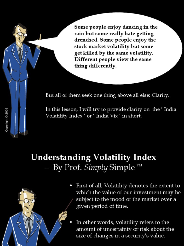 Volatility Index | PDF | Vix | Volatility (Finance)
