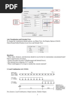 SAP2000 Load Combinations Guide | PDF | Computer Programming | Areas Of ...