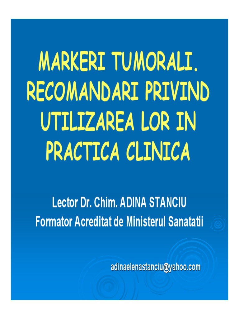 Markeri Tumorali 1 | PDF