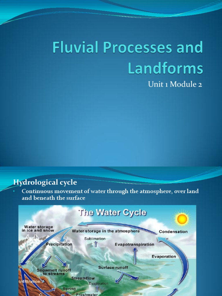 Fluvial Processes and River Dynamics | PDF | Sediment | River
