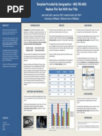 Genigraphics Poster Template 36x48a | PDF | Arial | Double Click