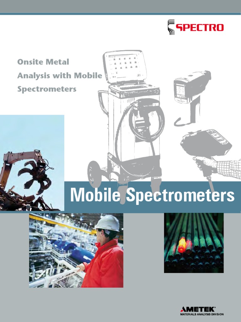 SPECTRO Mobile Metal Analyzers en | PDF | Metals | Non Ferrous Metal