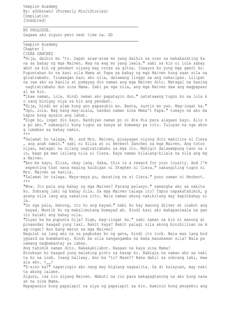 Vampire Academy | PDF