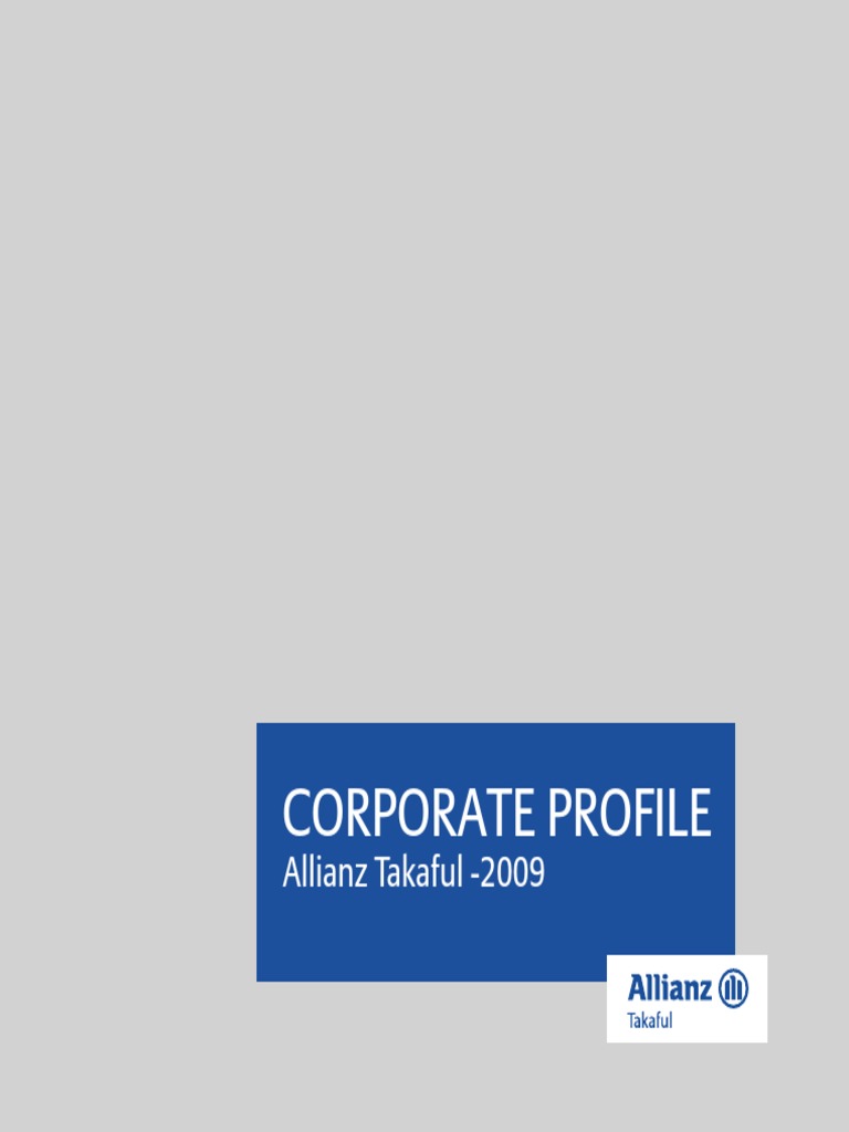 Allianz Corporate Profile Brochure | PDF | Euro | Dividend