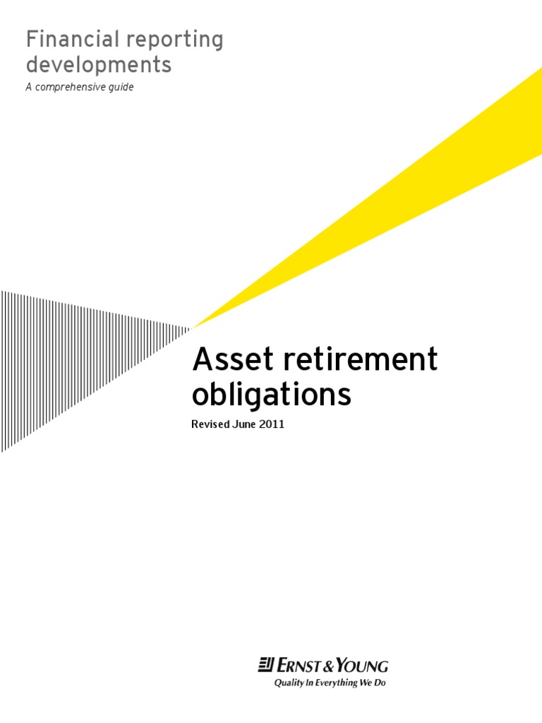 Asset Retirement Obligations Revised June 2011 (EY) | PDF | Lease ...