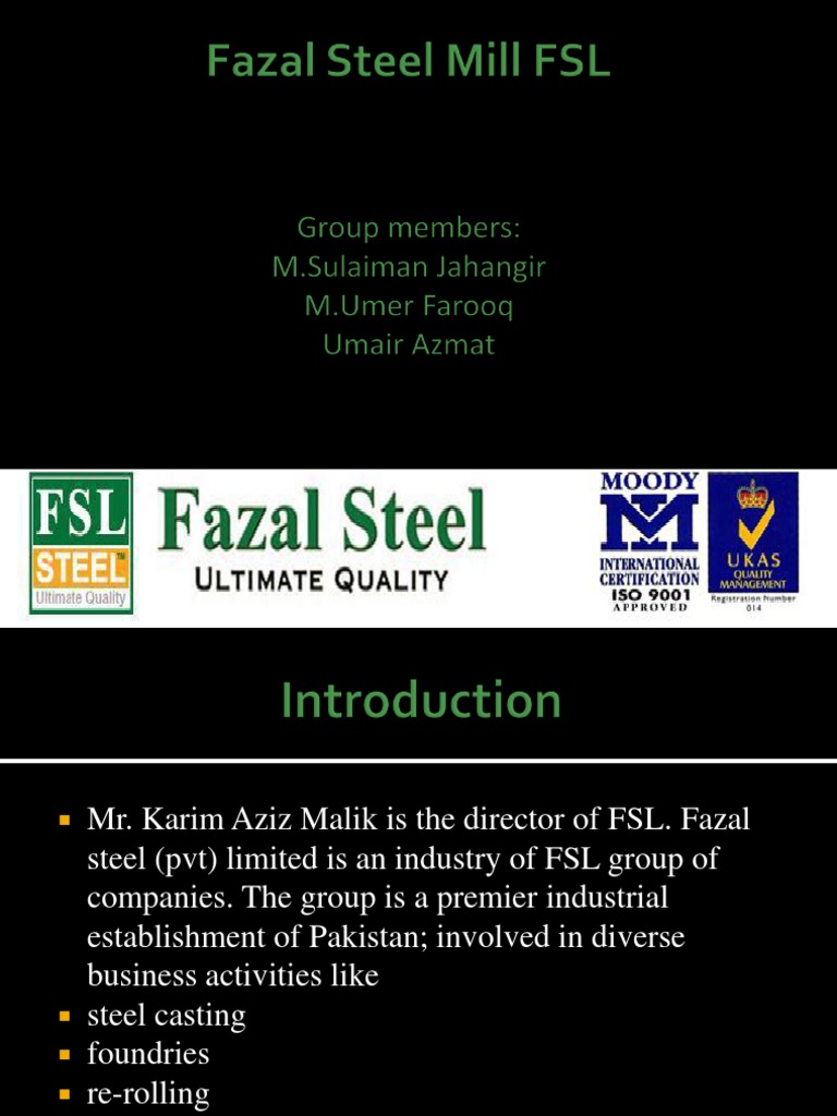 of Fazal Steel | PDF | Logistics | Warehouse