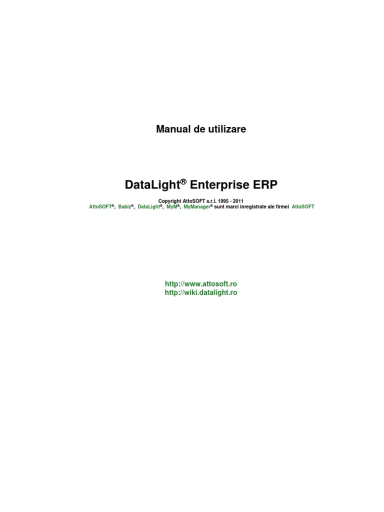 DataLight Personal Salarizare Profesional | PDF