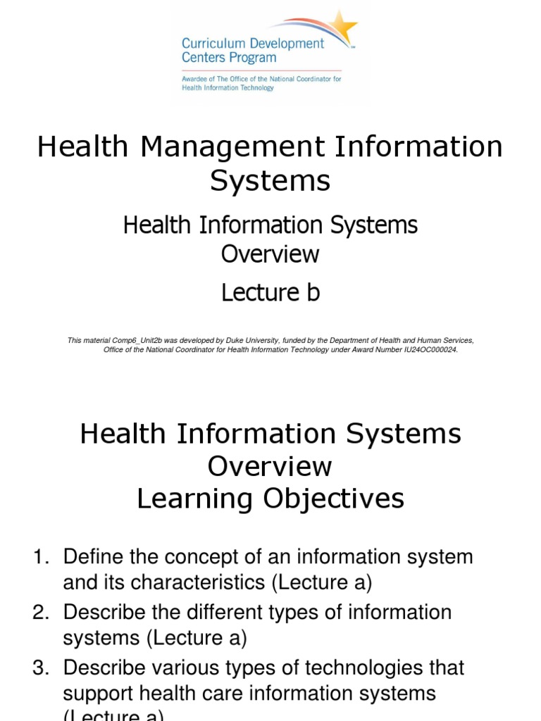 Comp6 Unit2b Lecture Slides | PDF | Health Informatics | Internet
