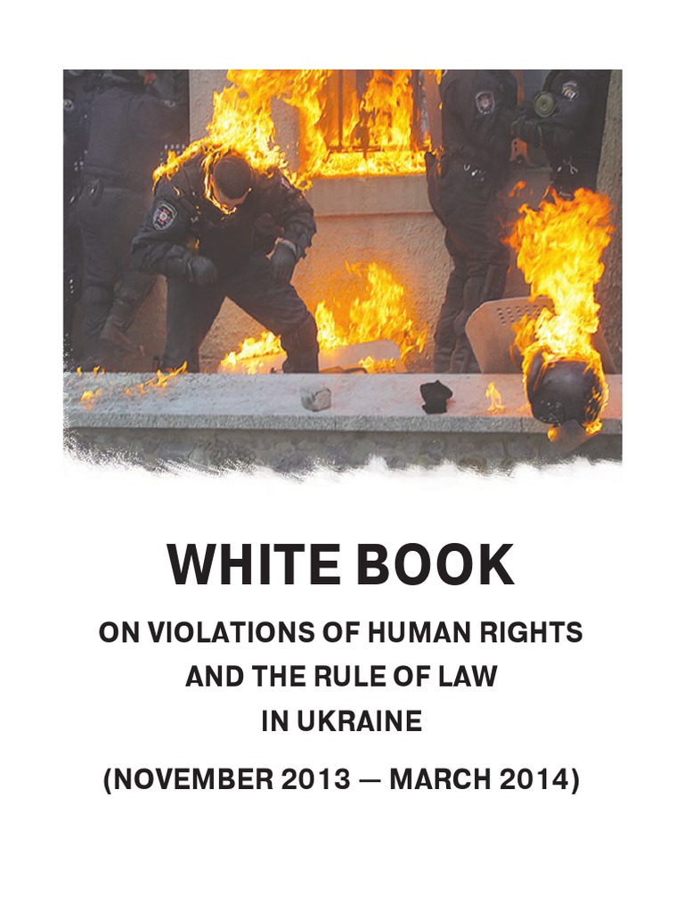 White Book | PDF | Ukraine | Viktor Yanukovych