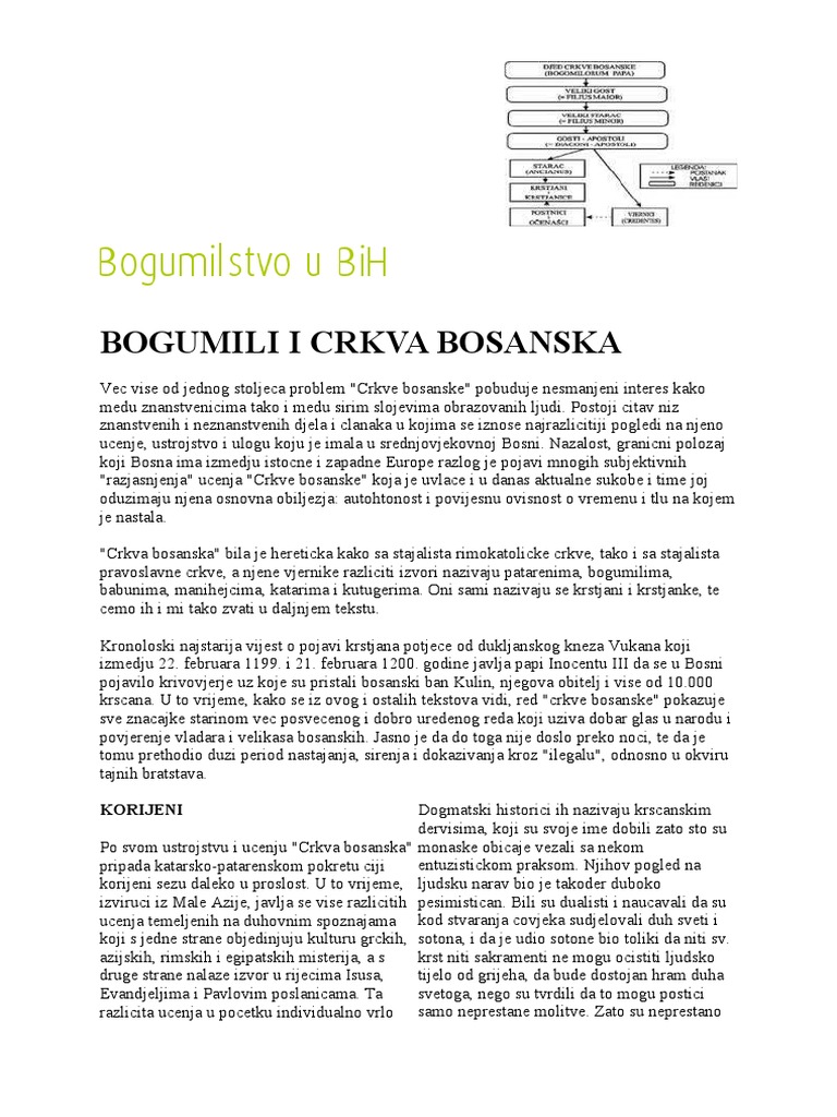 Bogumili i Crkva Bosanska