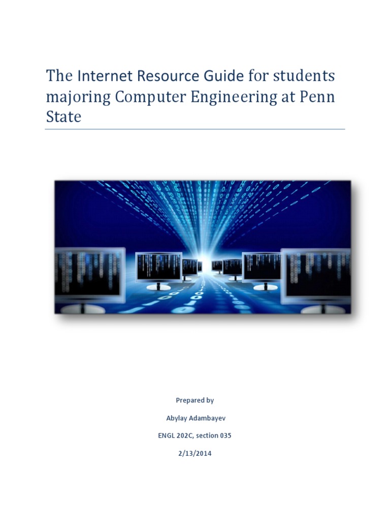 Penn State Computer Engineering Resource Guide | PDF | Libraries | Websites
