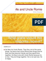 Reading Meeting Me and Uncle Romie | PDF | Reading Comprehension ...
