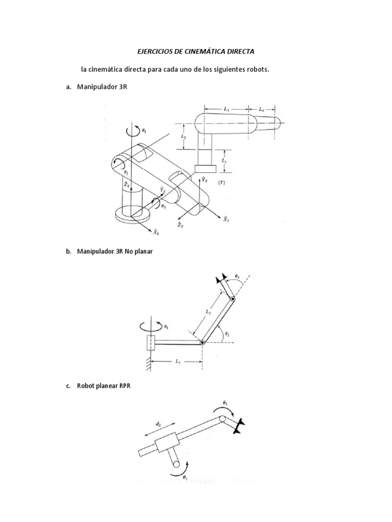 Cinematica Directa 6 CINEMÁTICA DIRECTA