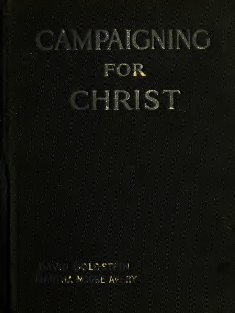 Campaigning For Christ (1924) | PDF | Protestantism | Catholic Church