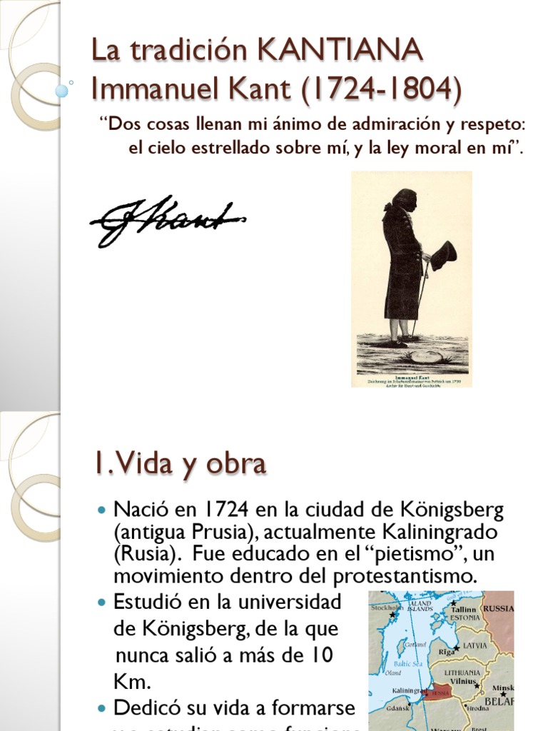 La Tradicion Kantiana | PDF | Immanuel Kant | Moralidad