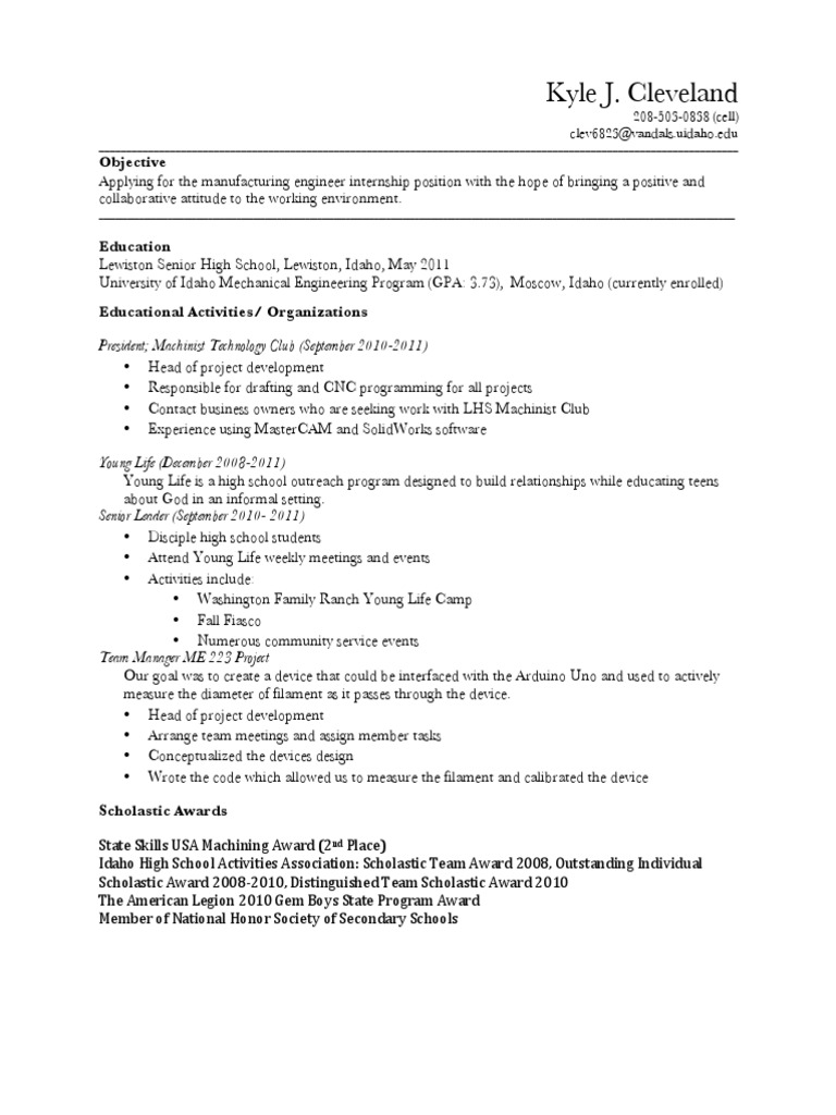 Resume and Cover Letter | PDF | Science And Technology | Science