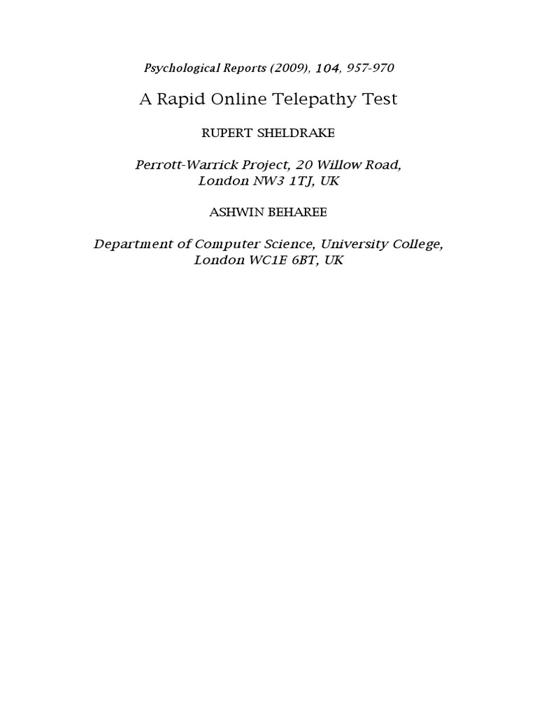 Online Test | PDF