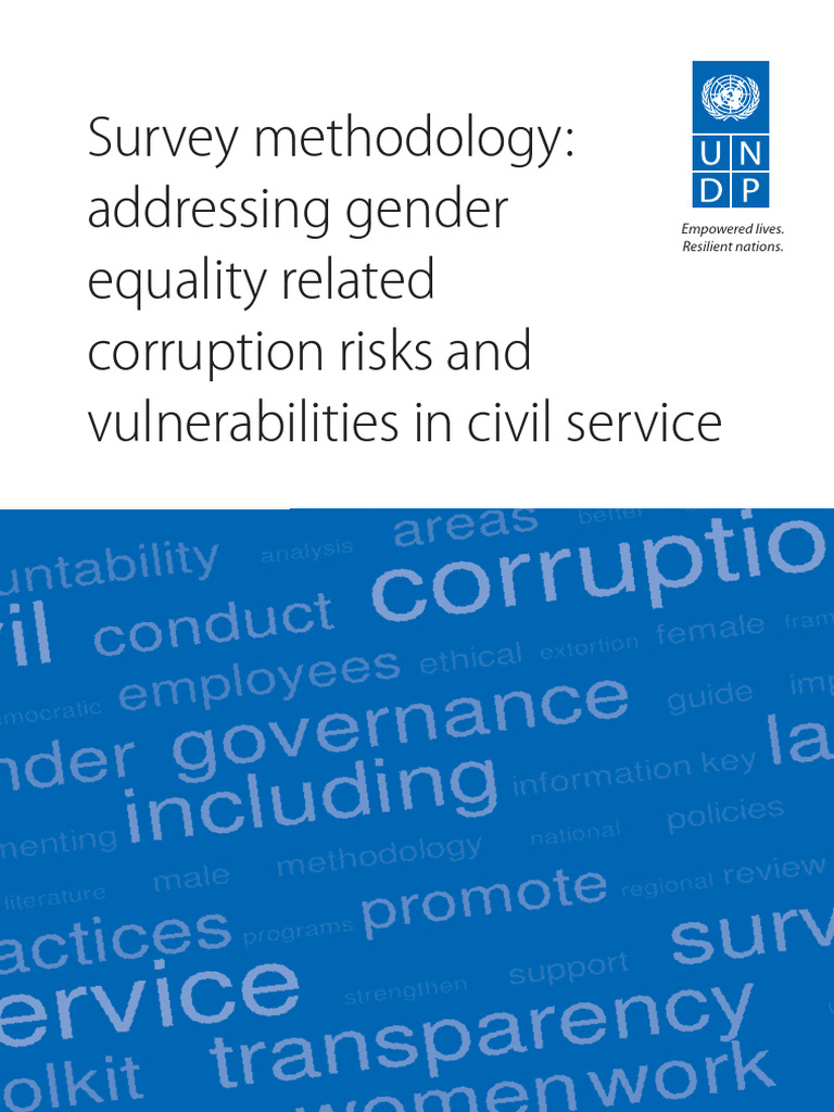 Addressing Gender Equality Related Corruption Risks and Vulnerabilities ...