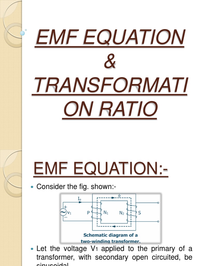 13 Emf Equation | PDF | Sine Wave | Sine