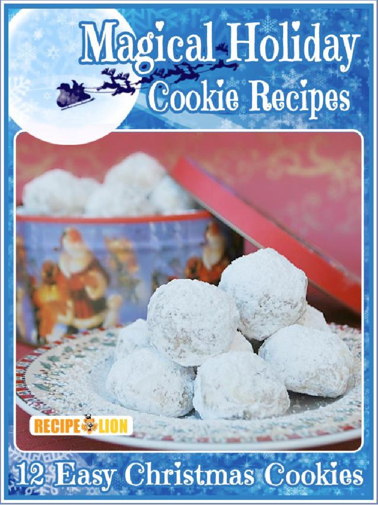Magical Holiday Cookie Recipes ECookbook | PDF | Chocolate | Baking