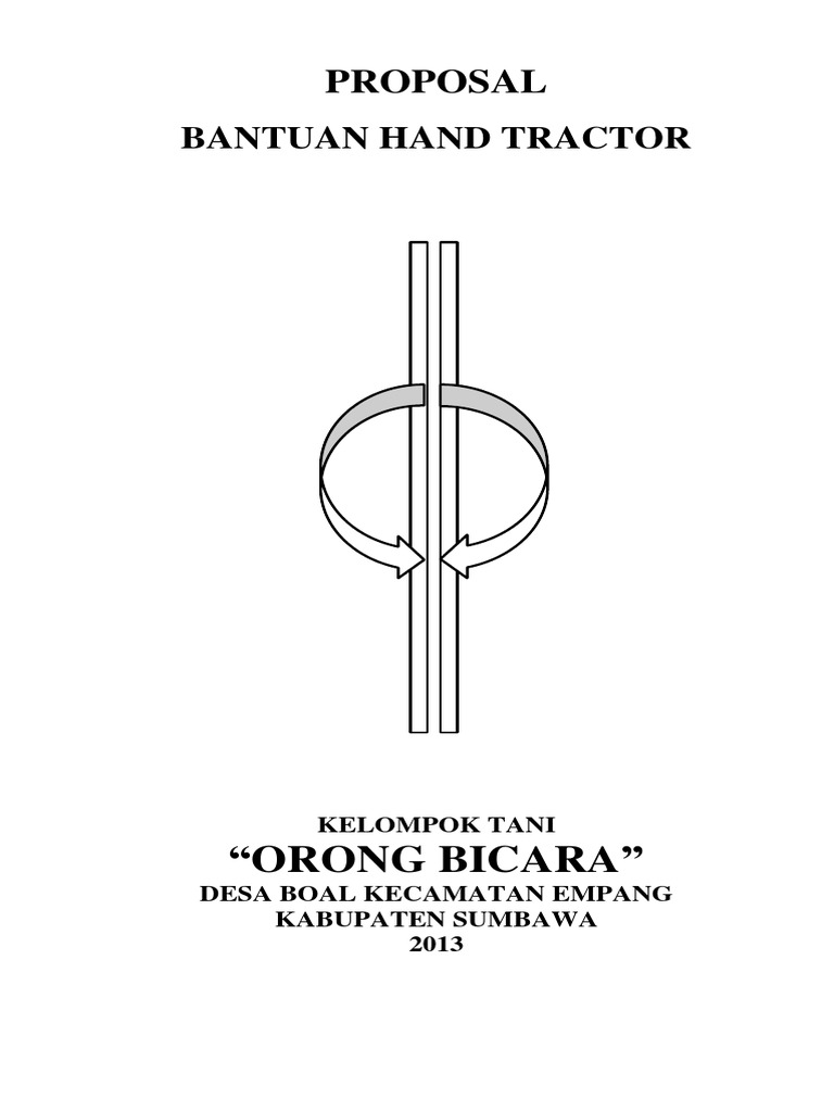 Proposal Hand Traktor | PDF