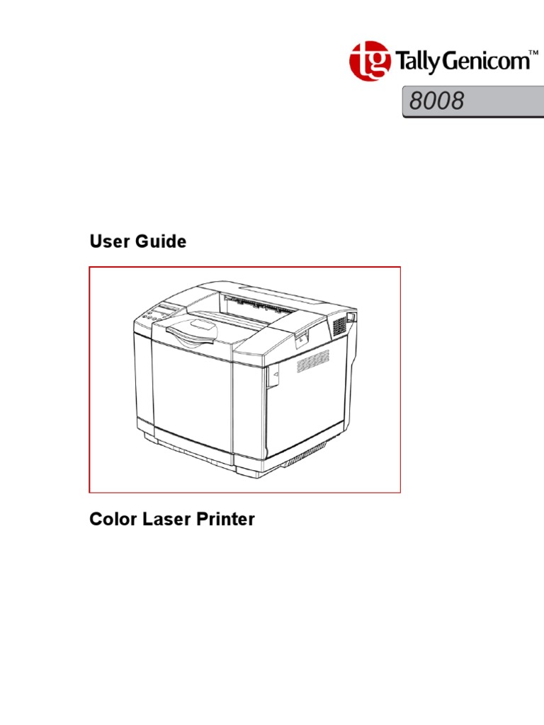 Tally Genicom 8008 Userguide Eng | Download Free PDF | Electrical Connector | Printer (Computing)