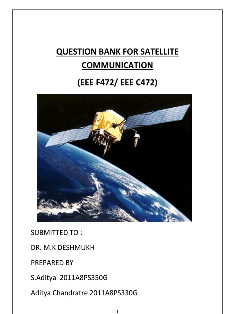 Question Bank Chapter 4 | PDF | Decibel | Antenna (Radio)