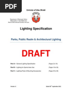 ADQCC Lighting STD | PDF | Lighting