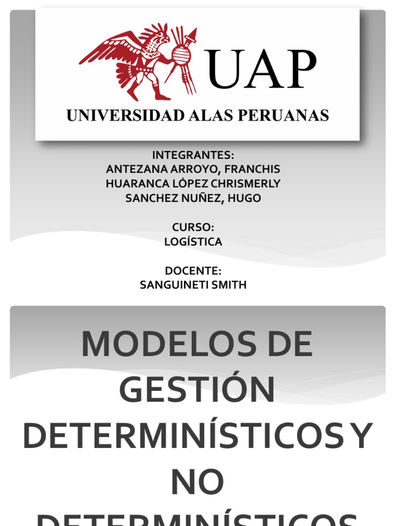 Modelo Deterministico Cap. 9 FIN | PDF | Inventario | Science