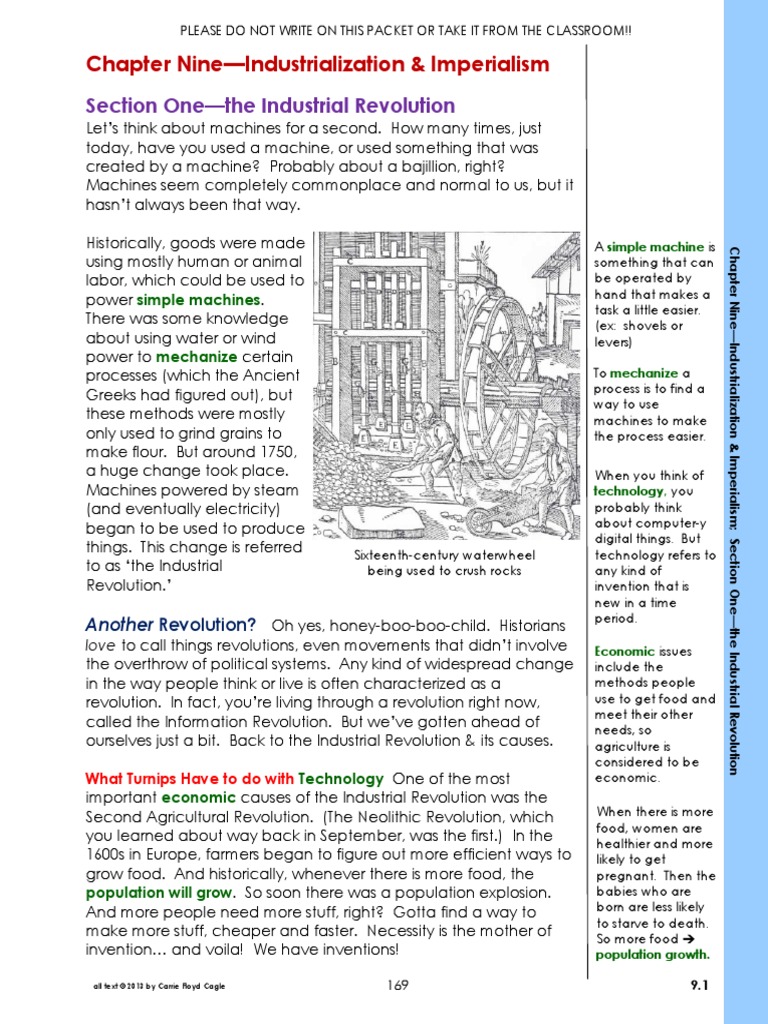 Textbook CH 9 Industrialization and Imperialism | PDF | Empire Of Japan ...