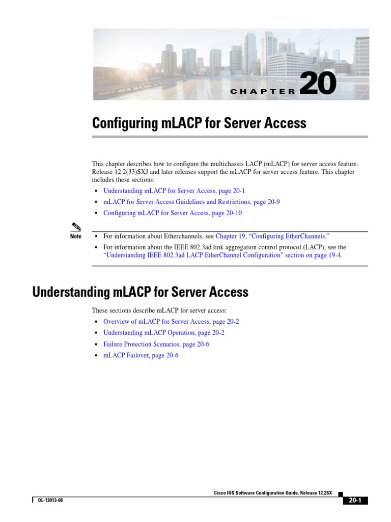 Mlacp Server Support | PDF | Router (Computing) | Ip Address