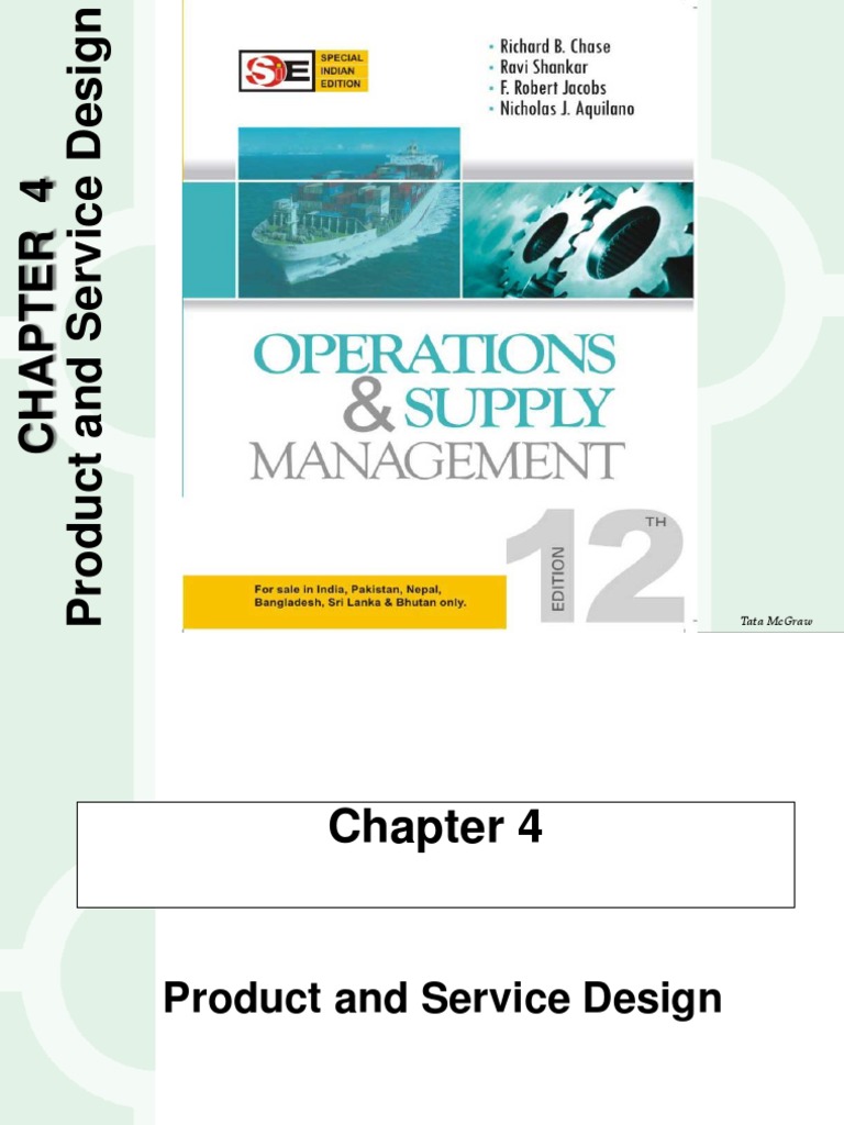 Product and Service Design | PDF | New Product Development | Quality ...