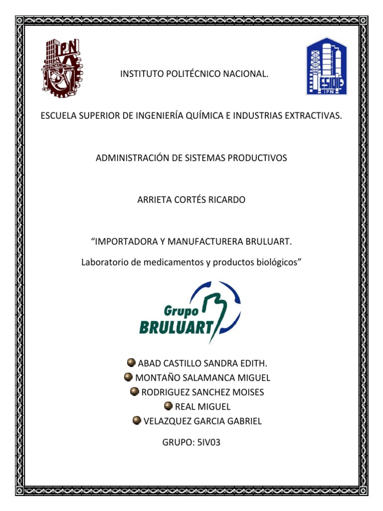 BRULUART | PDF | Planificación | Calidad (comercial)