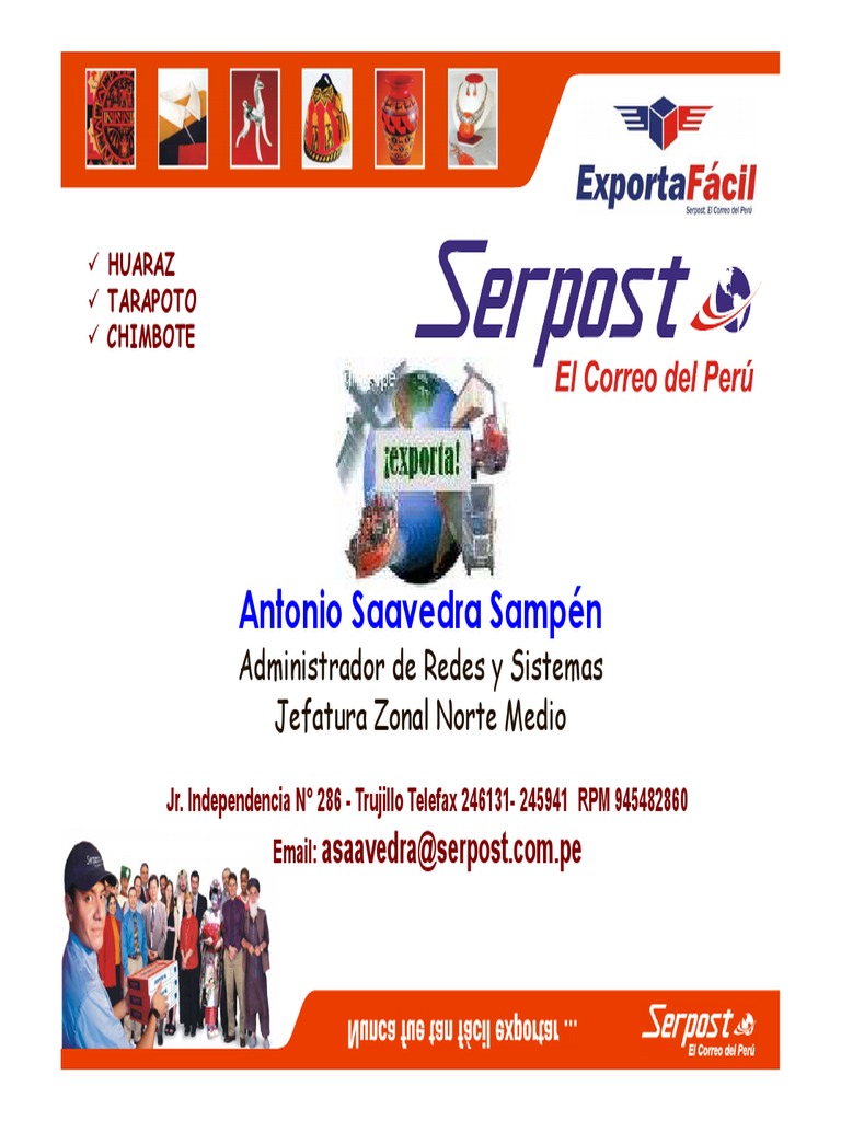 Exporta Facil | PDF | Perú | Correo electrónico