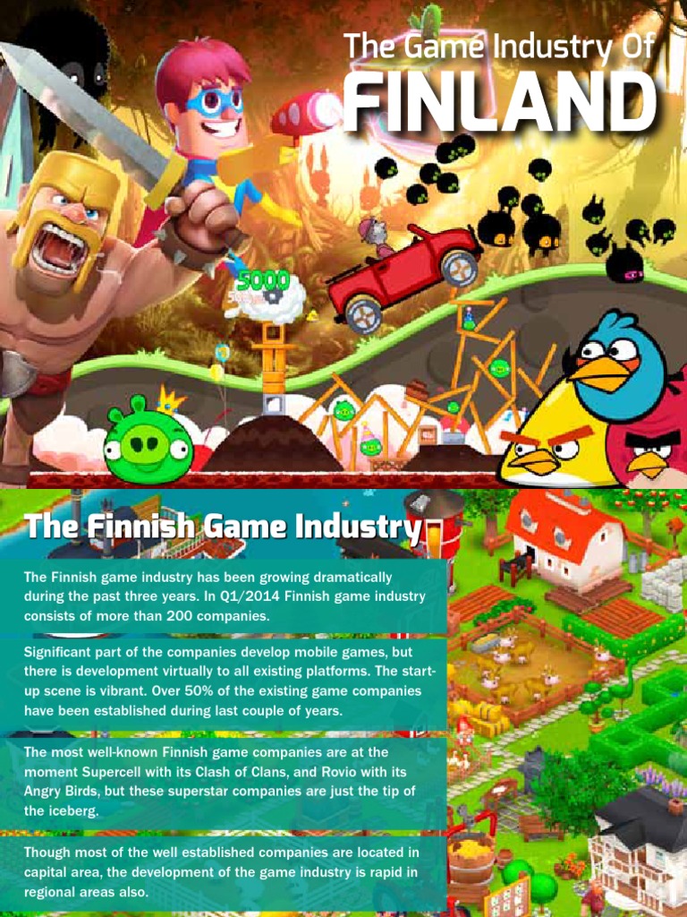 Growth of the Finnish Game Industry | PDF | Finland | Electronic Games