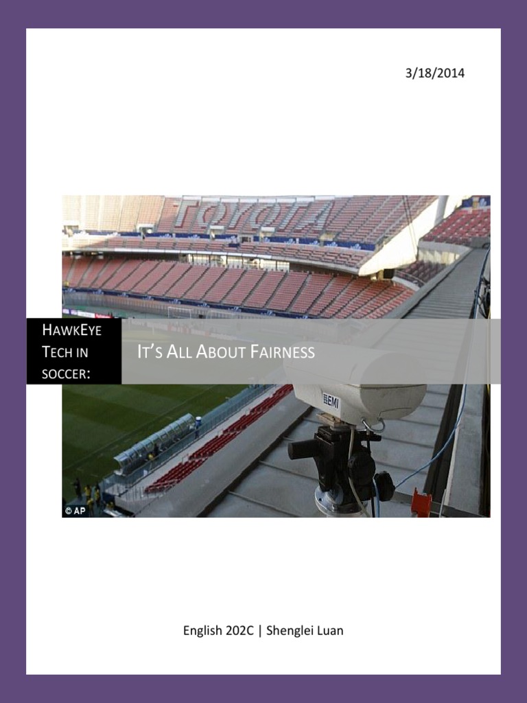 Description-HawkEye System in Soccer | PDF | Association Football | Sports
