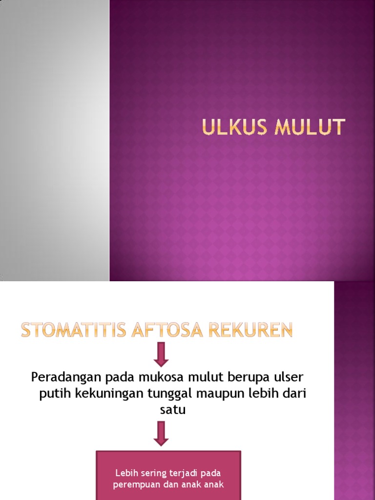 Ulkus Mulut | PDF
