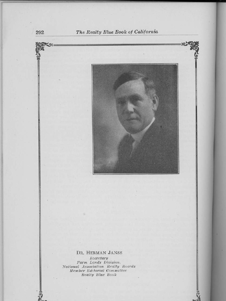 Agriculture Endureth Through All by DR Herman Janss Co-Founder Janss ...